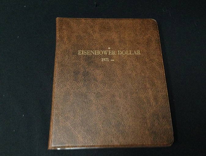 Collection Of Ike Dollars In Harco Binder