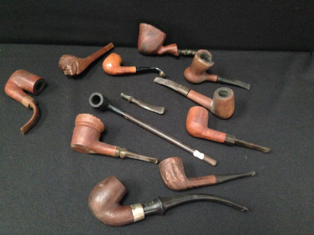Lot (11) Vintage Tobacco Smoking Pipes.