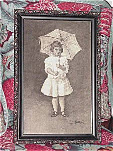 Charcoal Drawing By Art Hatton