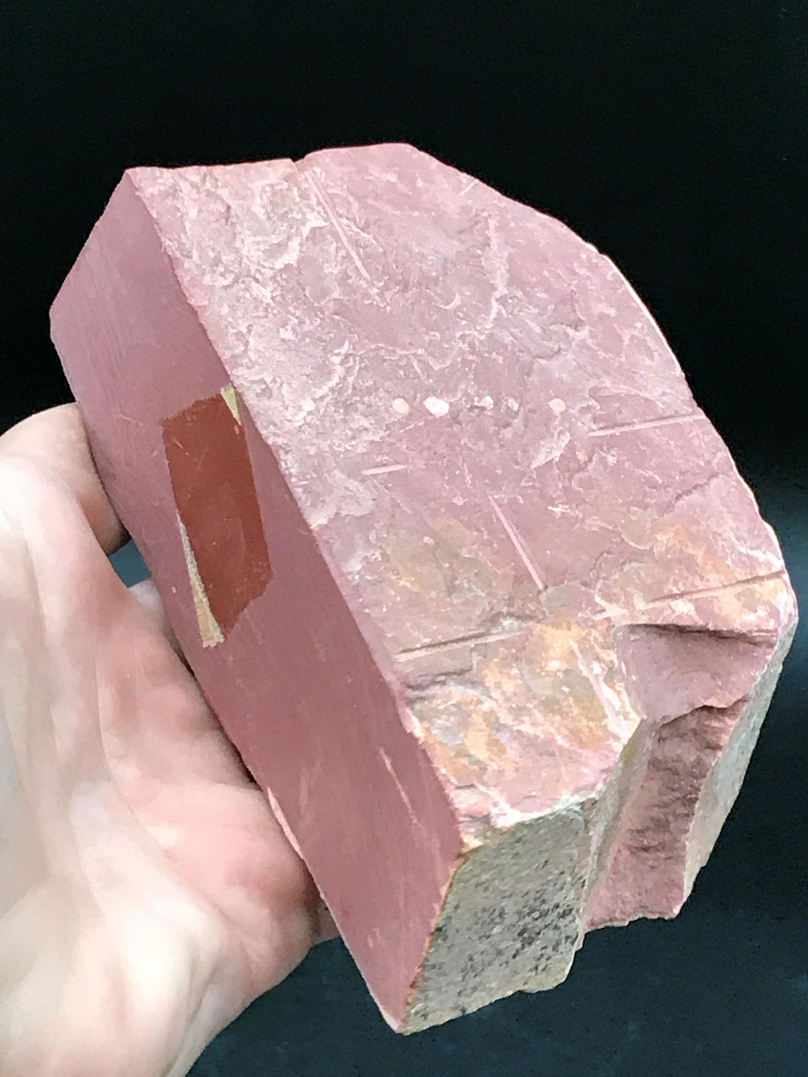 Catlinite, Pipestone, Rock, Natural, Collectible,