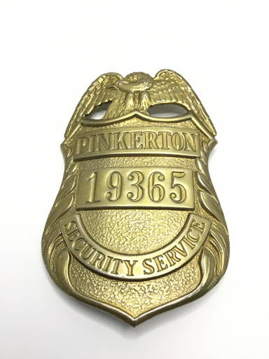 Pinkerton Security Service Pin - Nov 20, 2021 | Easterly Auction ...