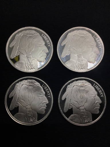 4 1/2 Ounce Silver Rounds