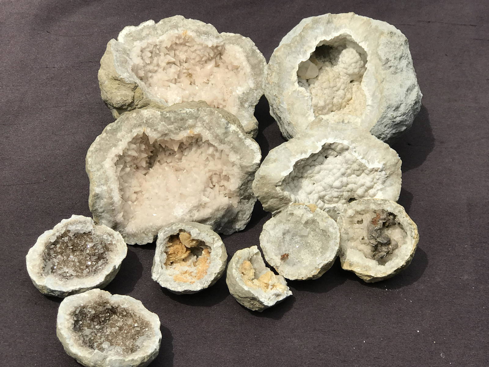 Geode, Rock, Crystal, Natural, Collectible, Specimen, Auction