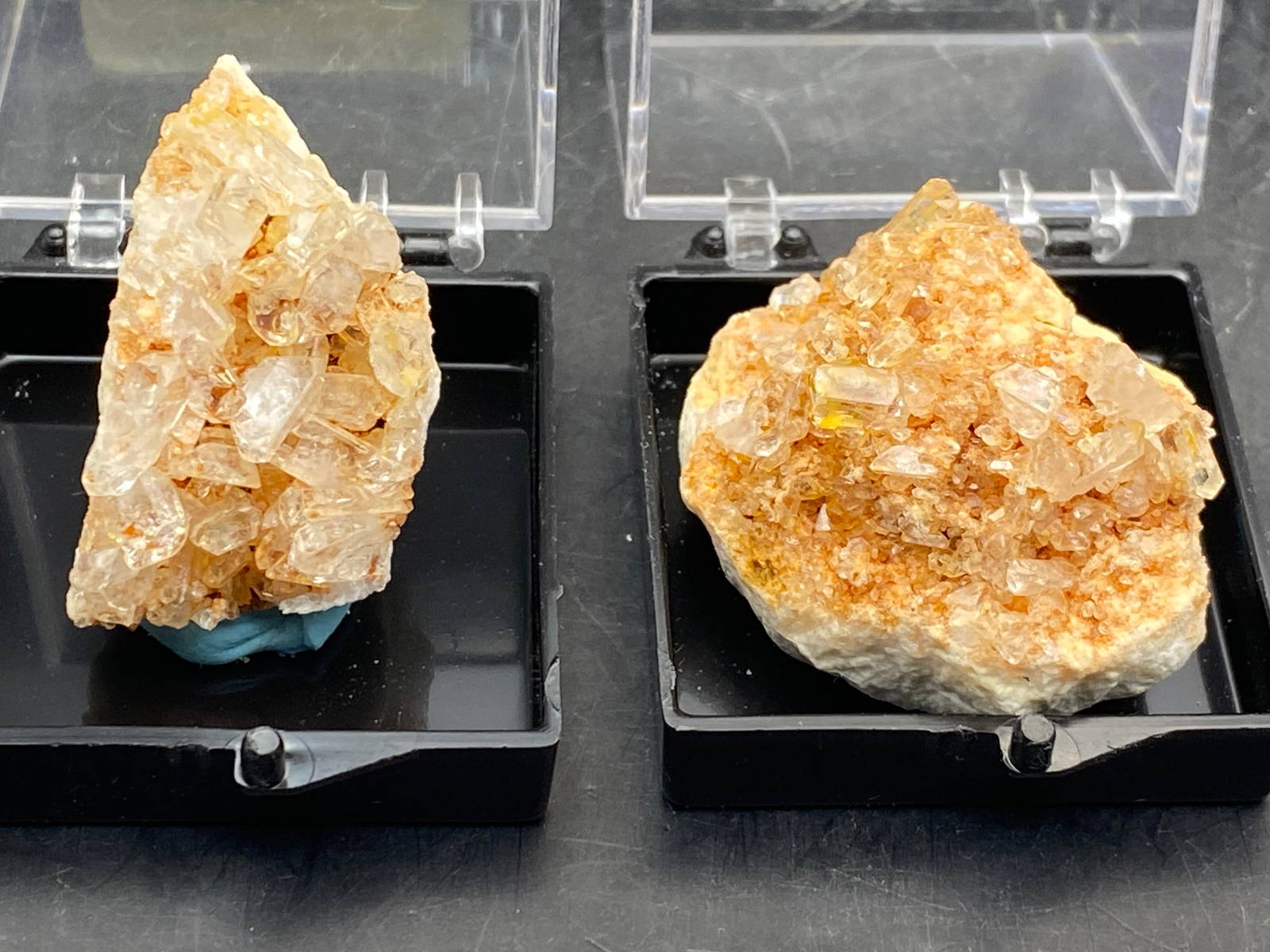 2 Barite Morgan County Mo Charlie Hall Collection Auction