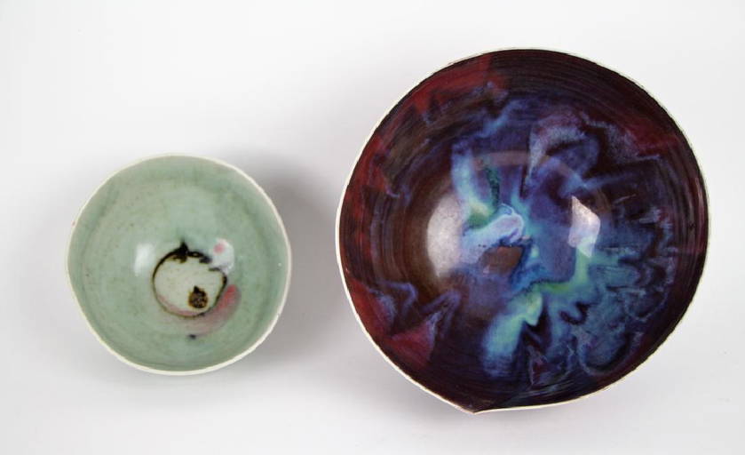 Two Pieces Of Kayo O'young Pottery