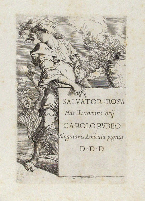 Salvator Rosa (italian) Album Etchings Drypoint