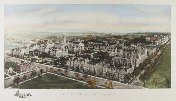 Richard Rummell (american) Hand Colored Engraving