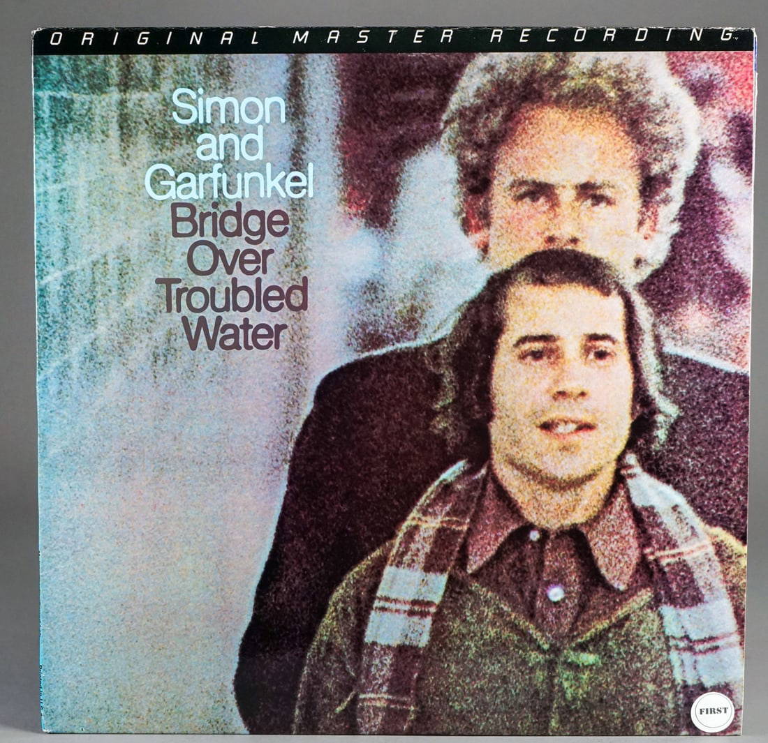 Simon & Garfunkel "bridge Over Troubled Water" Original Master Recording Lp Vinyl Auction