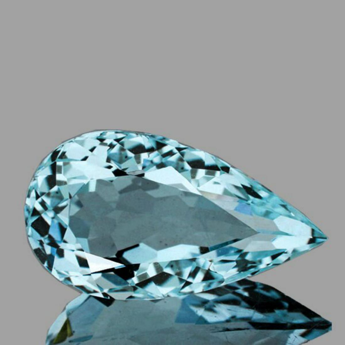 Natural Aaa Santa Maria Blue Aquamarine {flawless}