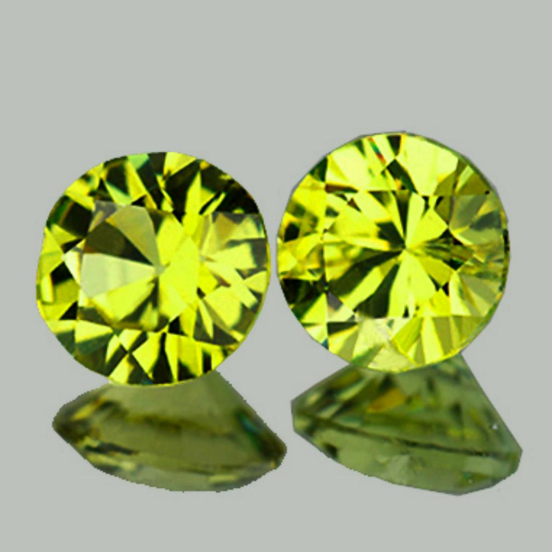 Natural Canary Yellow Mali Garnet Pair {flawless-vvs} Auction