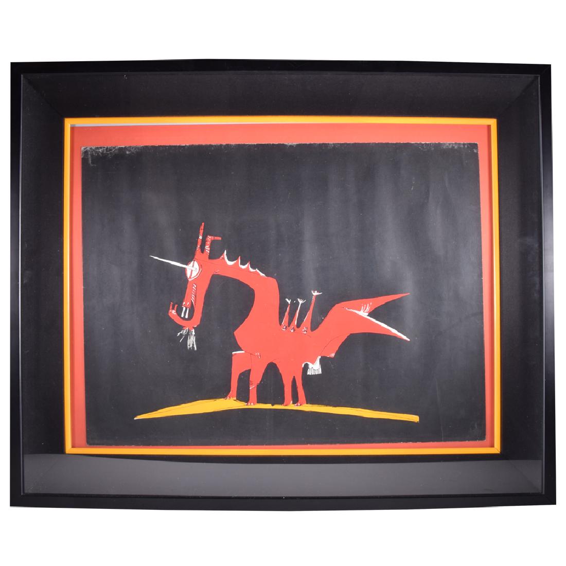 Wifredo LAM (1902-1982) Lithograph Diablo Colorao