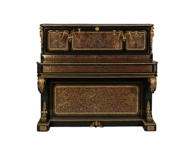 Van Overbergh Exceptional Boulle Piano