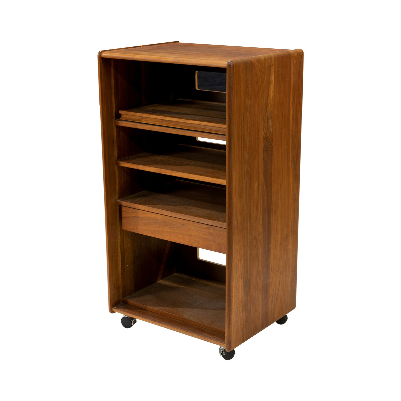 Walnut Stereo Cabinet