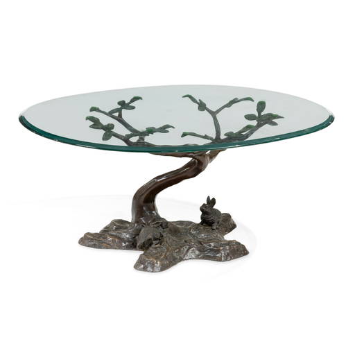 La Barge Bronze Coffee Table