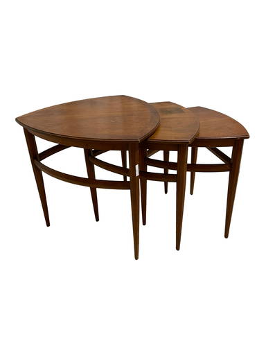 Mid Century Guitar Pick Nesting Tables