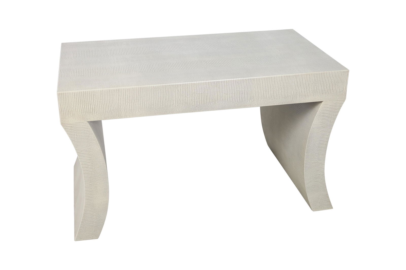 Faux Snakeskin Table