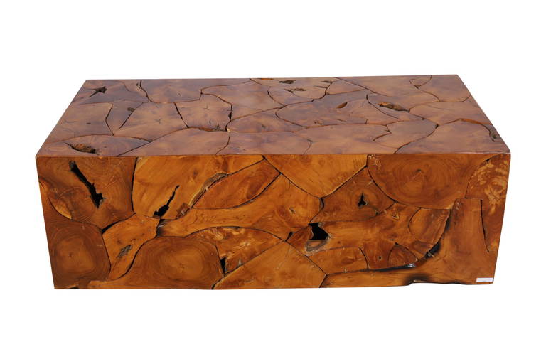 France & Son "teak Root Chunk" Coffee Table