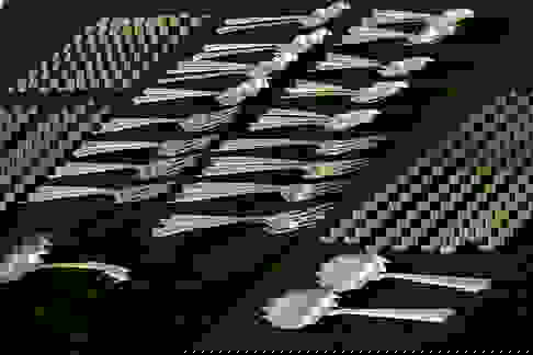 Rambler Rose Towle Sterling Silver Flatware Set Auction