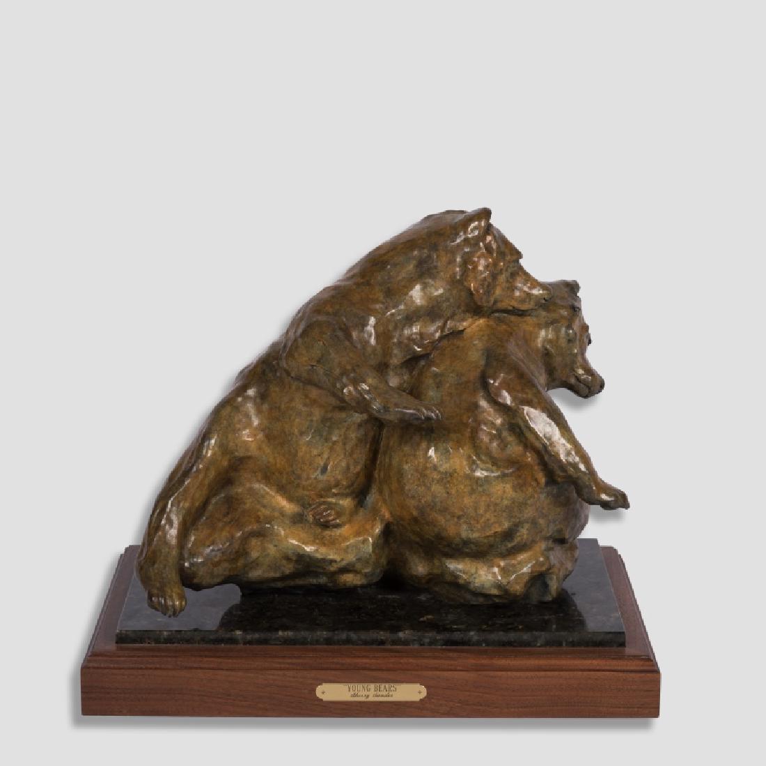 Sherry Sander Bronze Bears "young Bears"