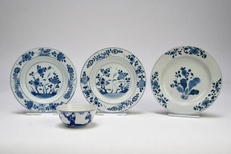 Set Of Qinghua Porcelain