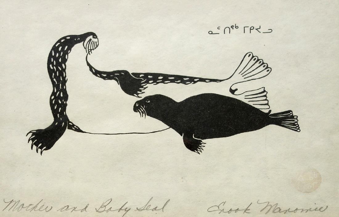 Enook Manomie (Inuit / Canadian, 1941-2006)