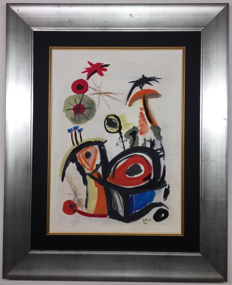 Joan Miro Watercolor