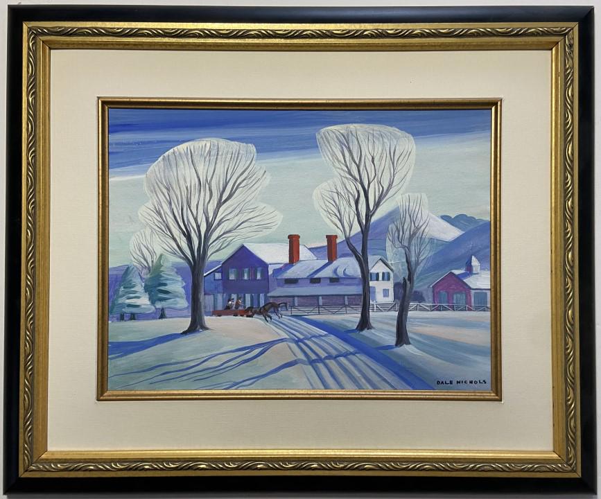 Dale Nichols Watercolor (#0092) on Apr 05, 2023 | Art Antique Auction ...