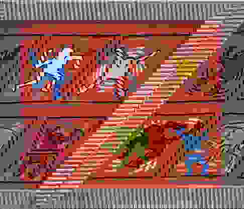 Keith Allen Haring Oil On Canva Auction