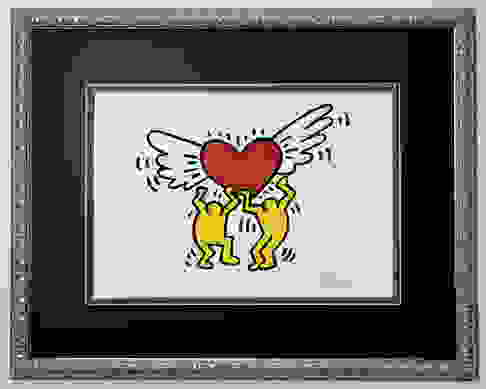 Keith Allen Haring Mixed Media Auction