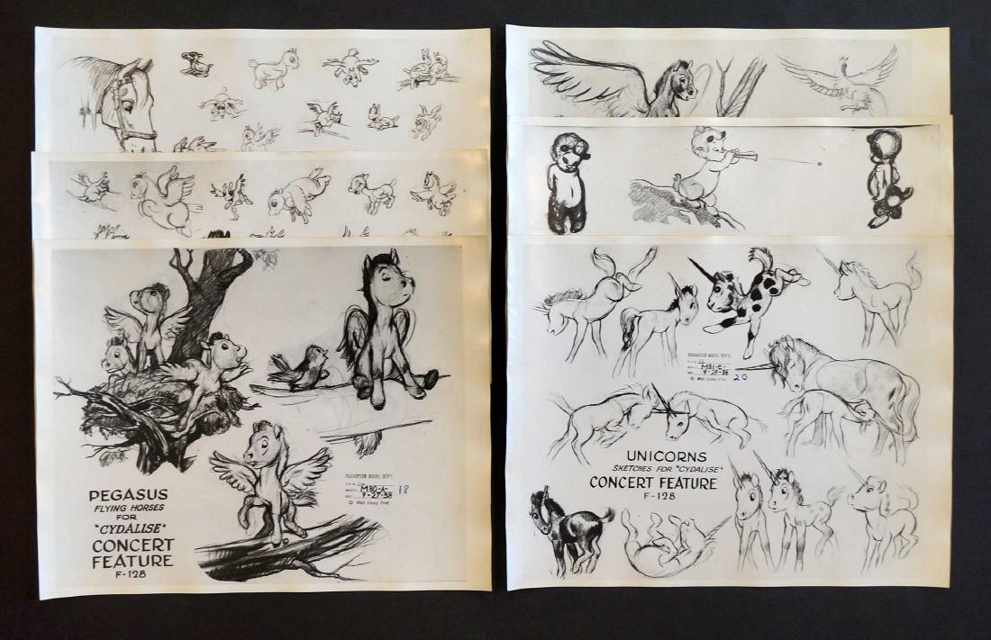 Disney Model Sheets From Fantasia