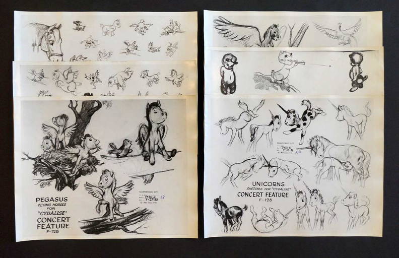 Disney Model Sheets From Fantasia