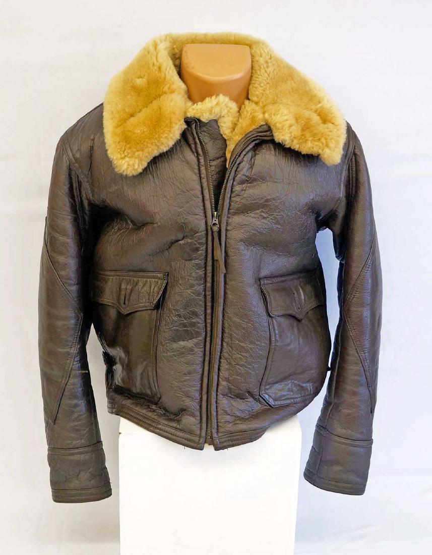 US Navy M-445A Leather Flight Jacket
