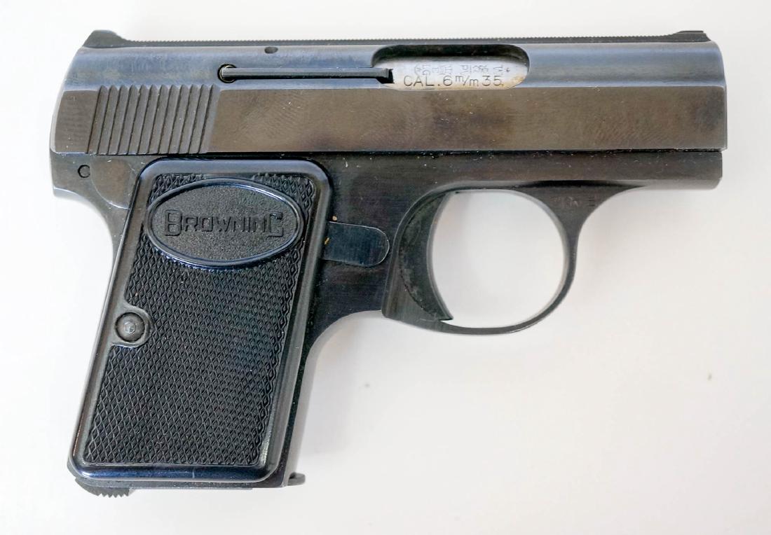 Baby Browning FN .25 ACP Pistol - Oct 14, 2017 | Grant Zahajko Auctions ...