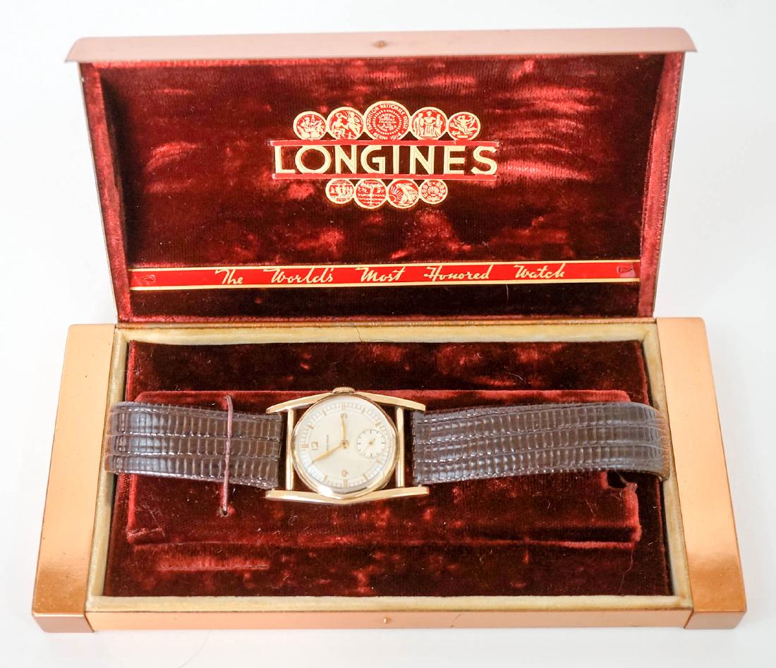 Longines 10k Gold Filled Mainliner Wrist Watch