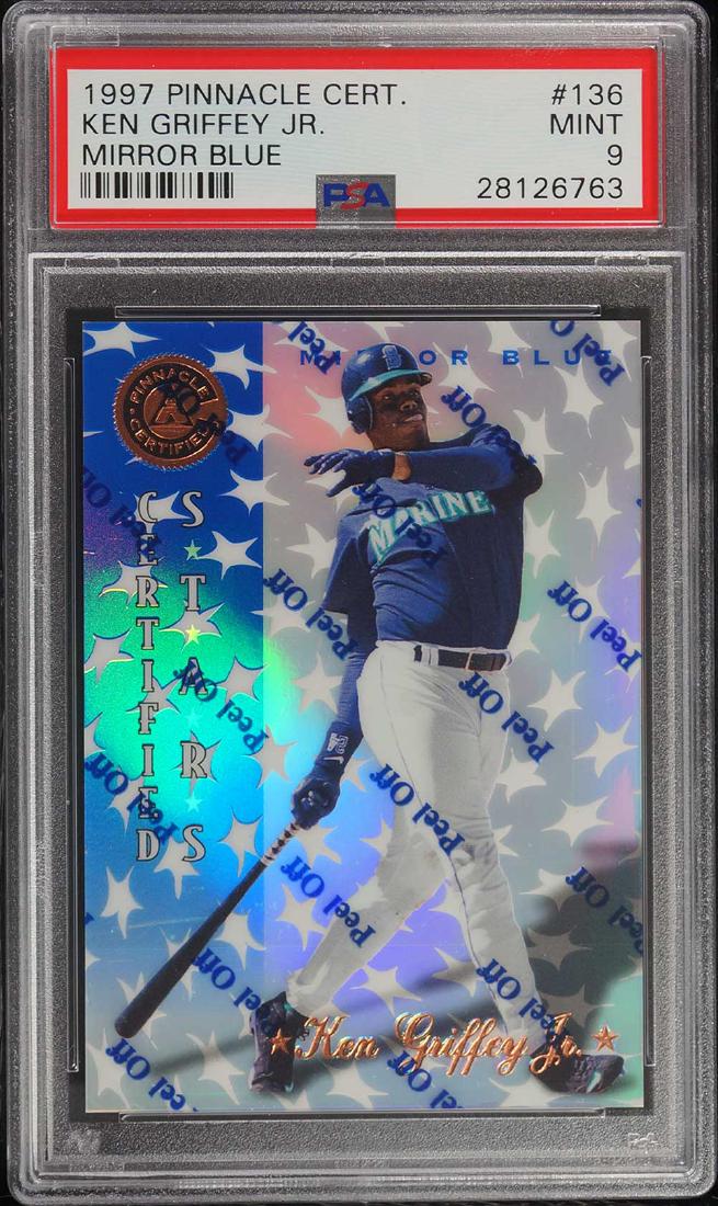 1997 Pinnacle Certified Ken Griffey, Jr. Psa 9