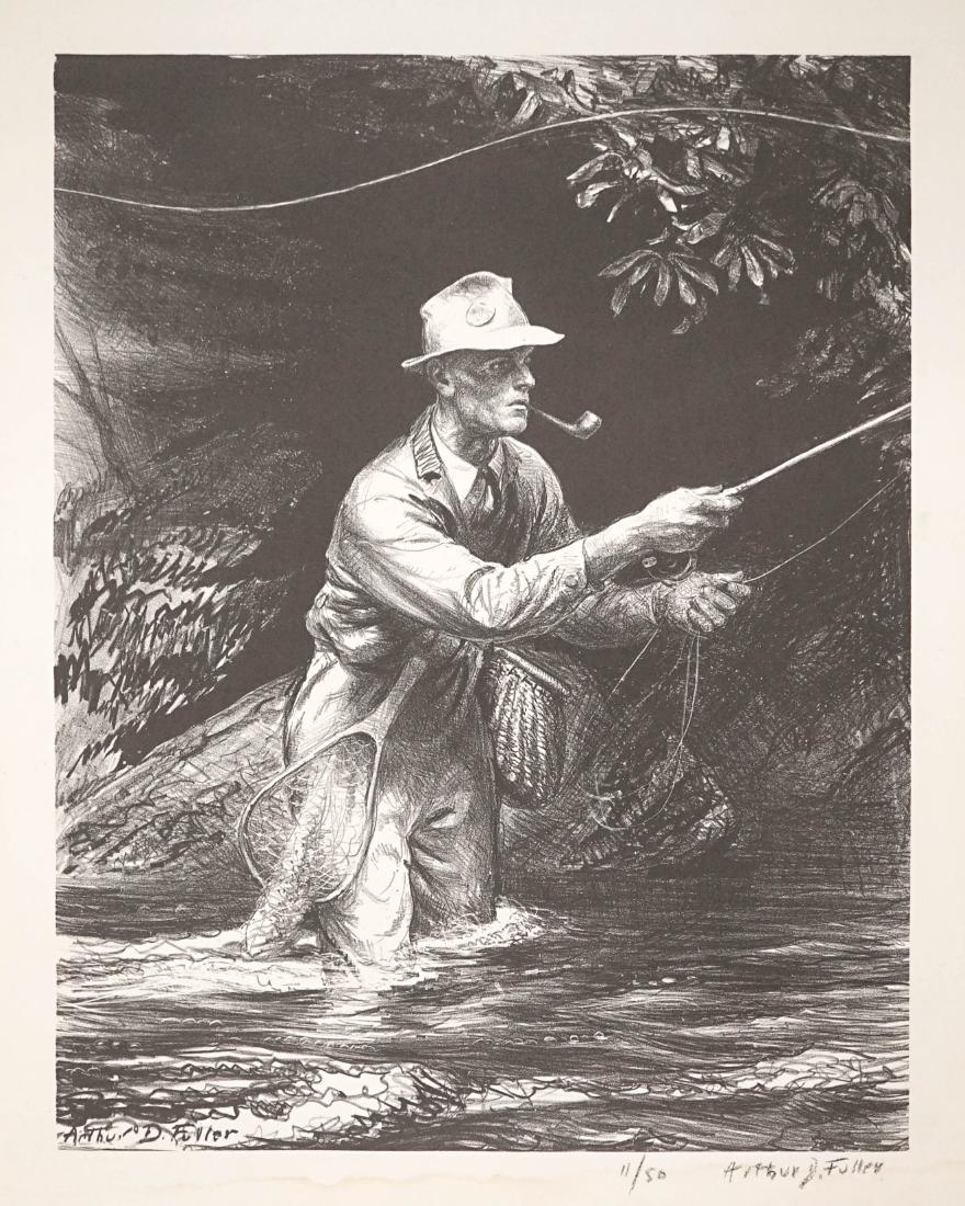 Arthur Davenport Fuller (1889-1966) Lithograph