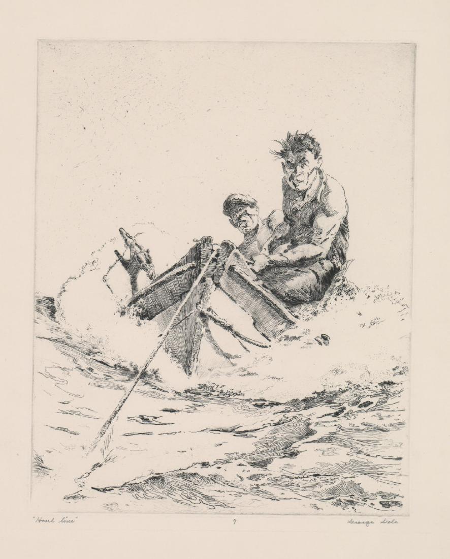 George Gale Etching [Haul Line]