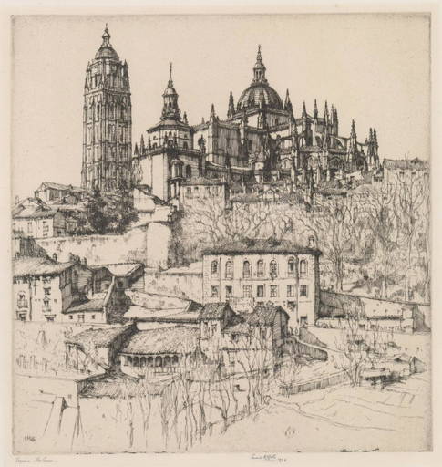 Ernest D. Roth Large Etching