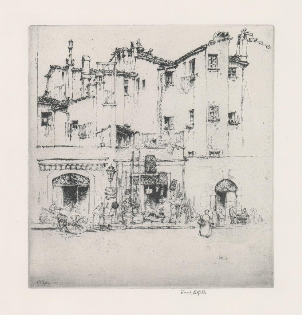 Ernest D. Roth Etching