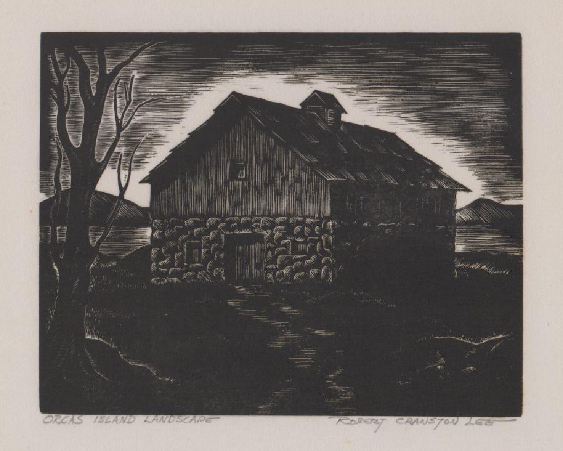 Robert Cranston "R.C." Lee Woodcut