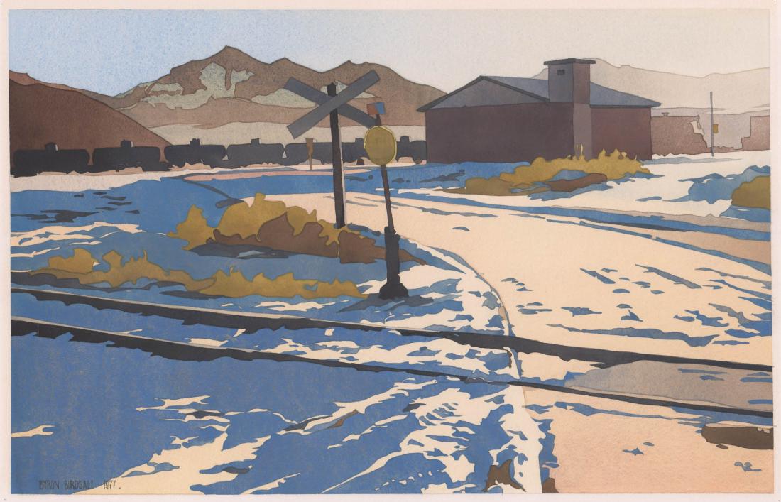 Byron Birdsall Original Watercolor