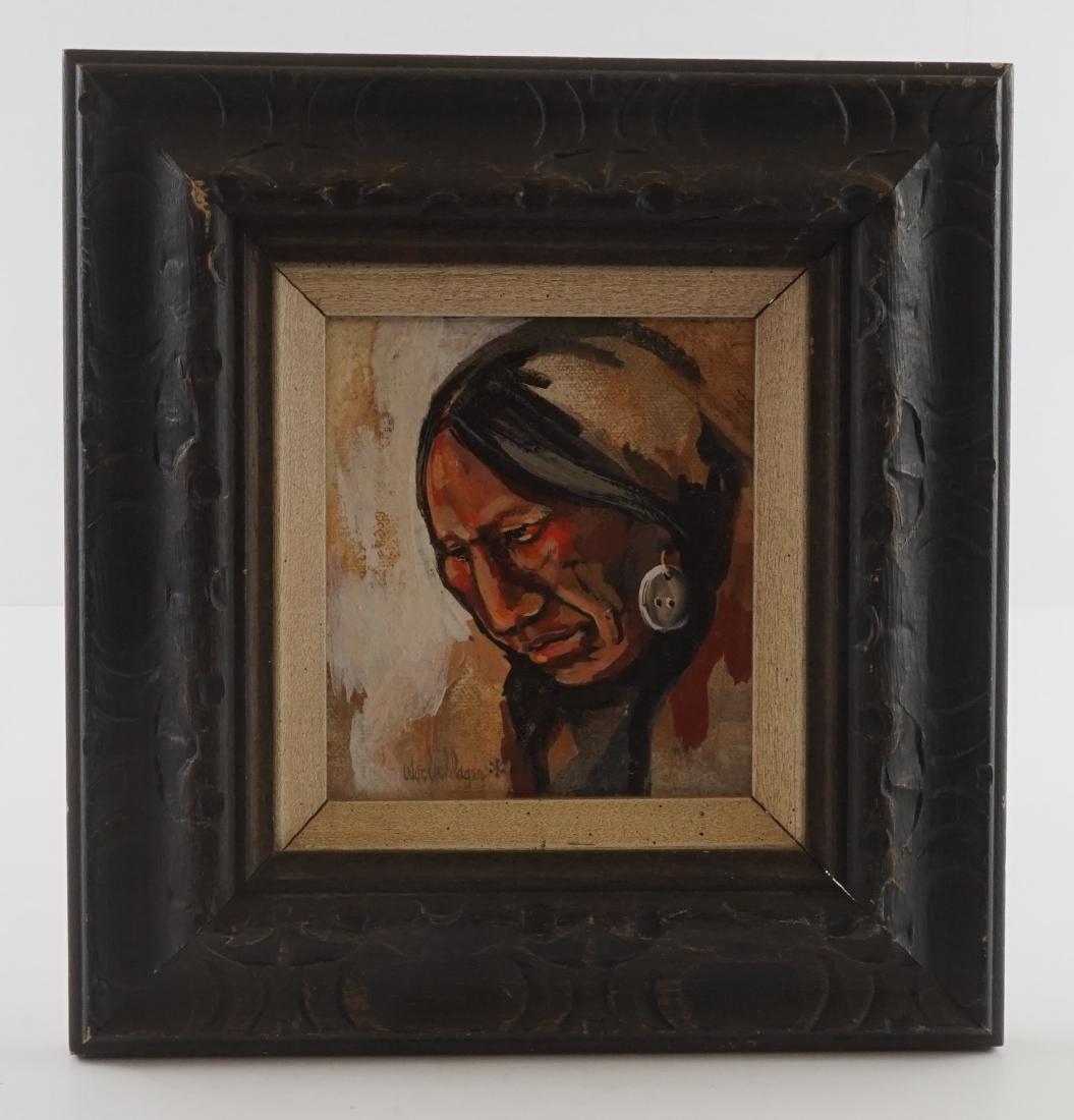 Laura Woolschlager (born 1932) Framed Oil
