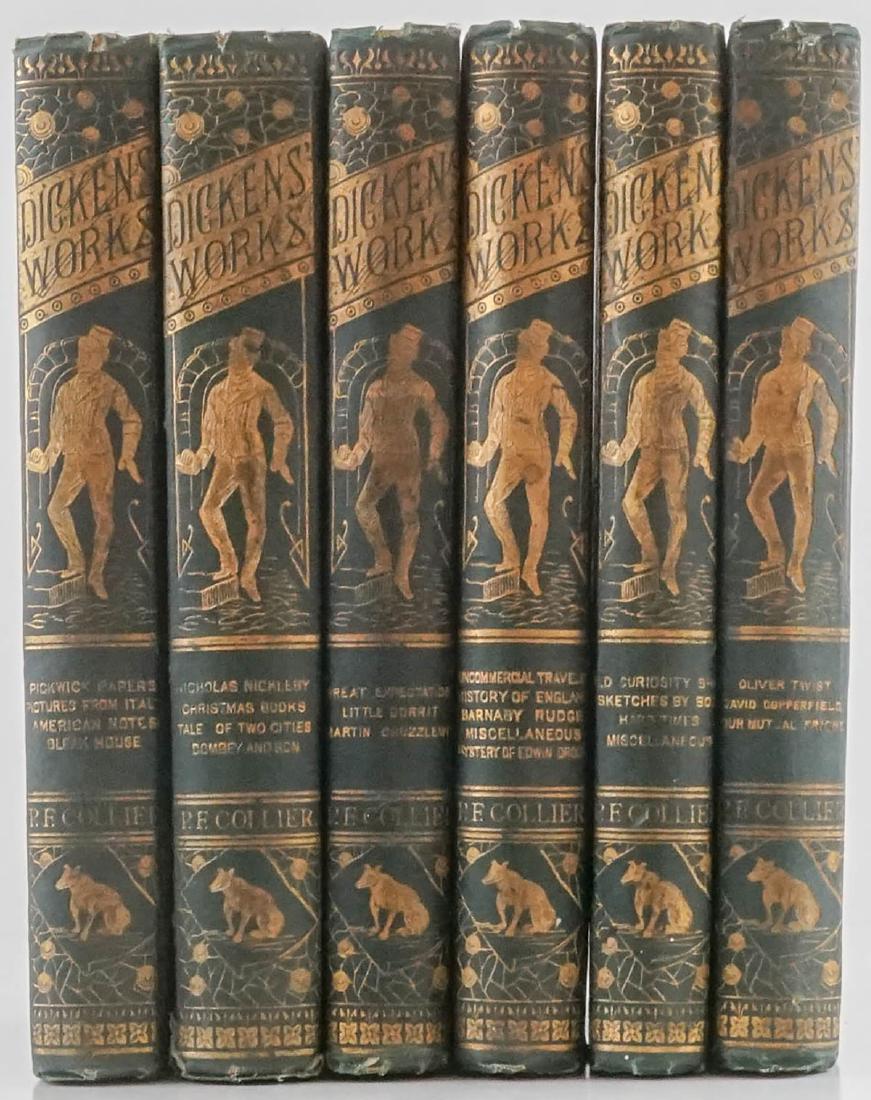 The Works of Charles Dickens 6 Vol (ca. 1880)