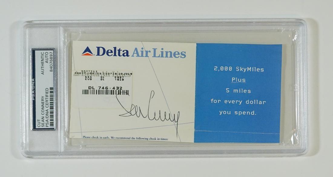 Sean Connery Cut Signature PSA/DNA
