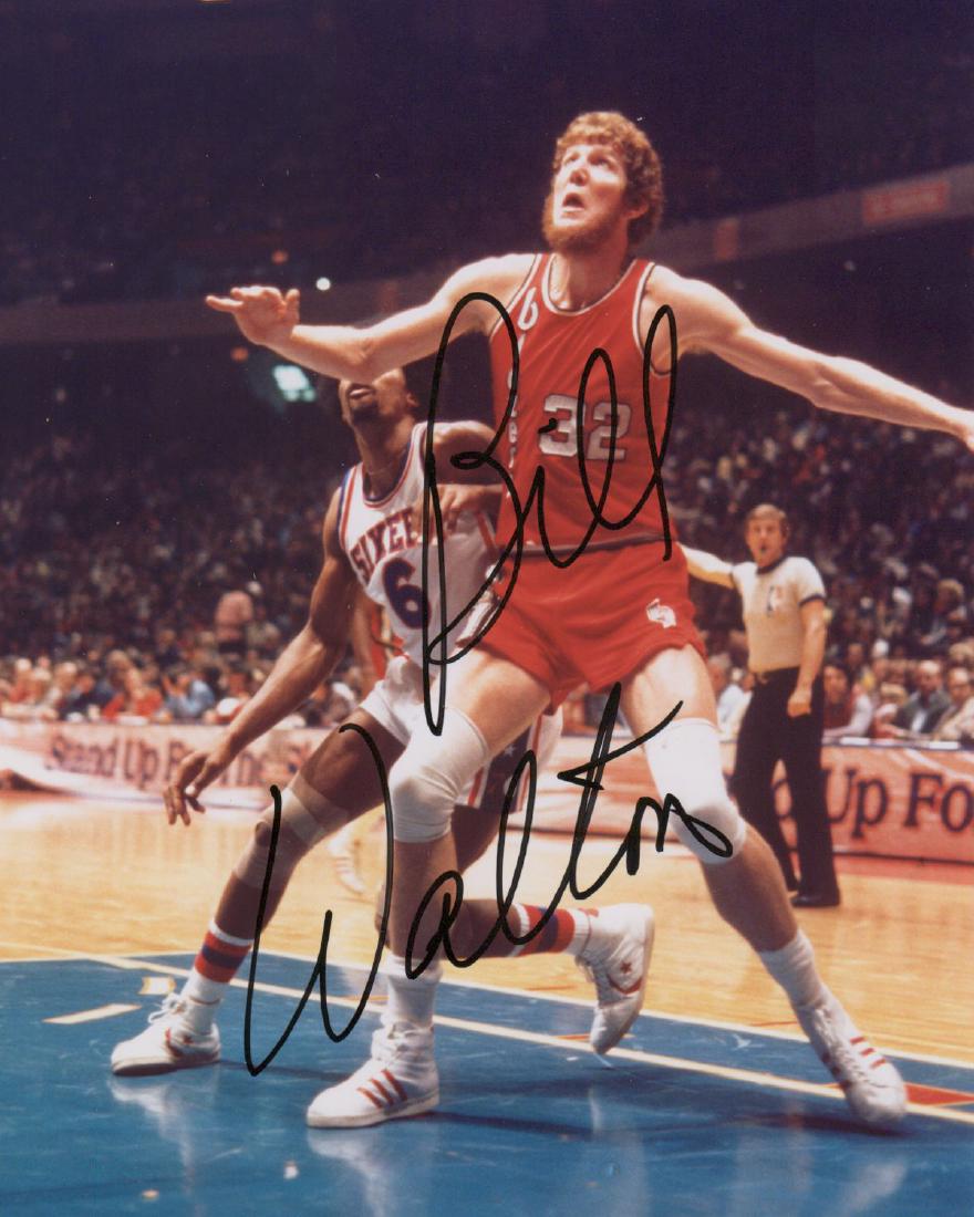 Bill Walton Signed Photograph