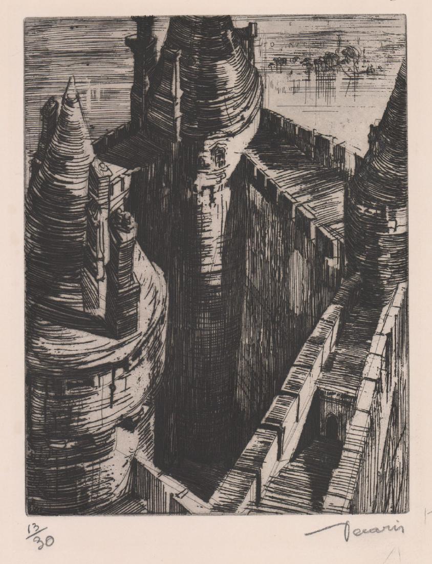 Albert Decaris (1901 1988) Engraving