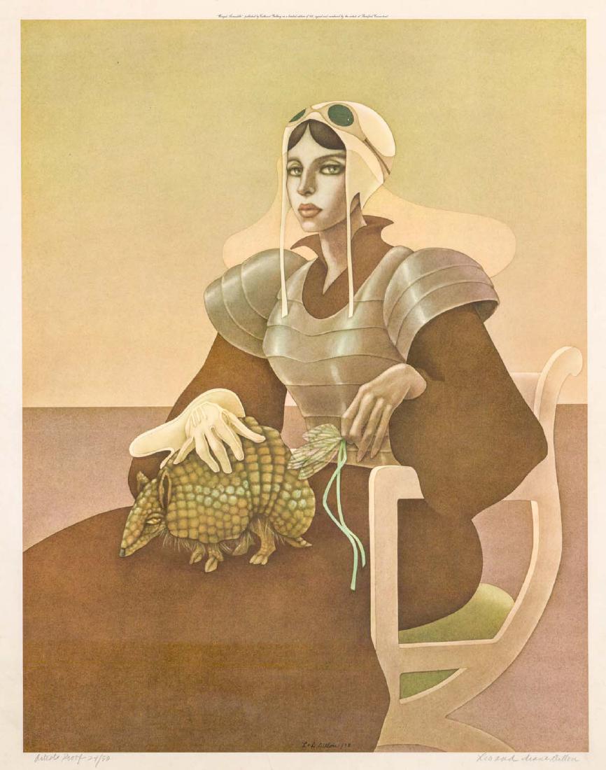 Leo And Diane Dillon Artist's Proof Lithograph