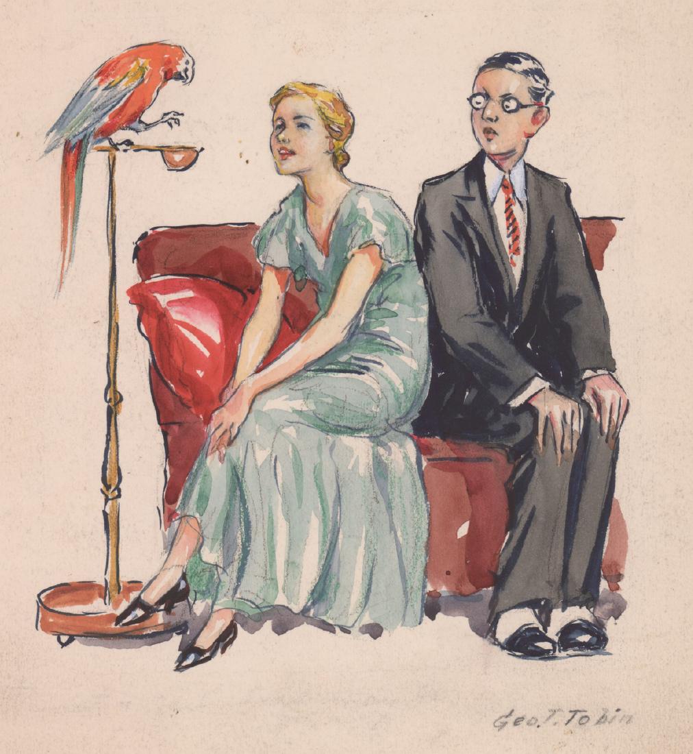 George Tobin Original Illustration Art