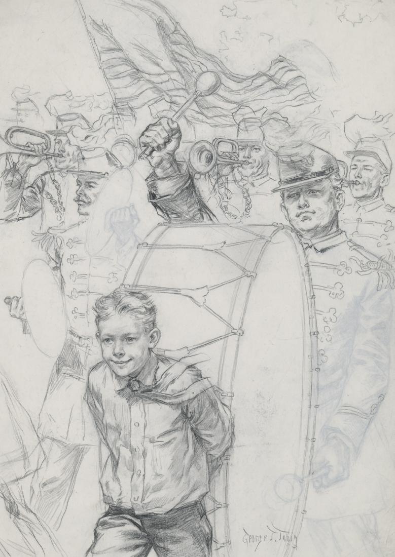 George Tobin Original Illustration Art