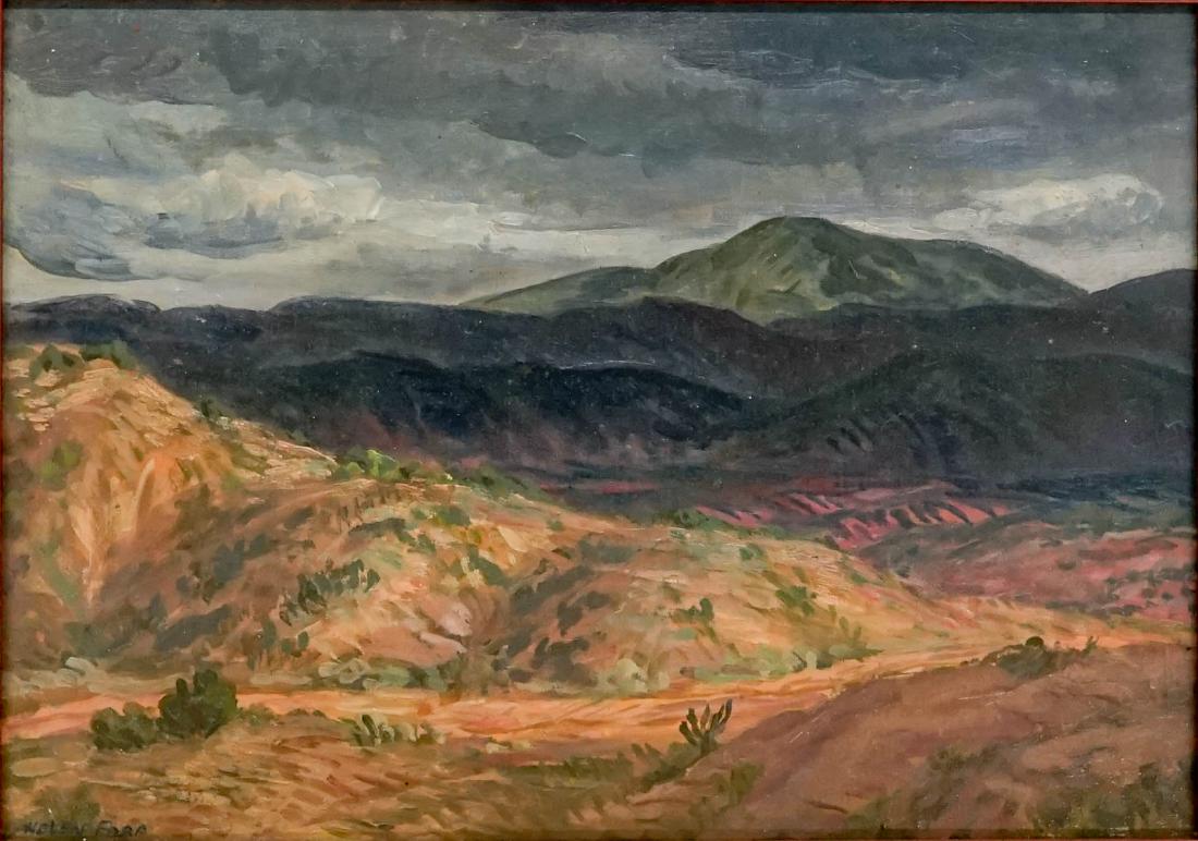 Helen Farr Sloan Framed Original Oil Painting